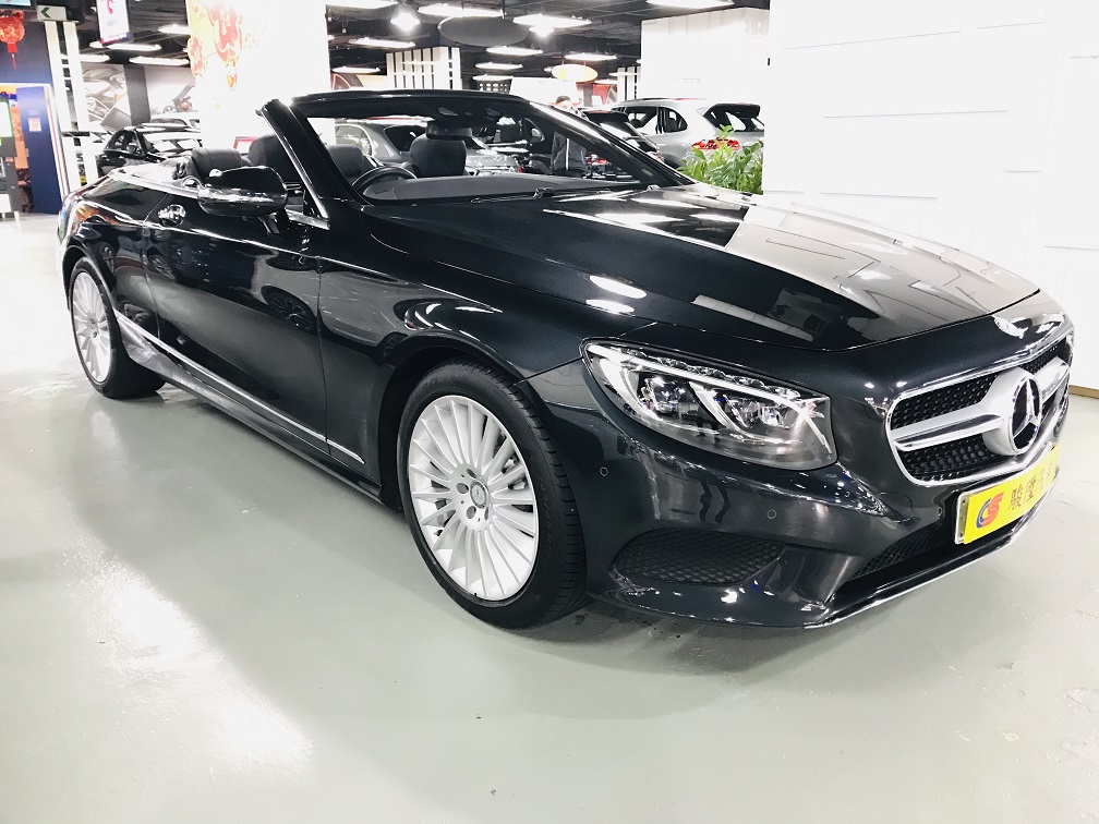 2018 Mercedes Benz S500 Cabriolet